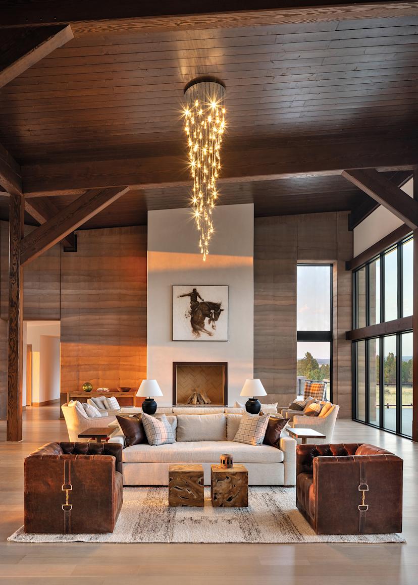 This Modern Wyoming Ranch House Pays Homage To Its Landscape | LUXE ...