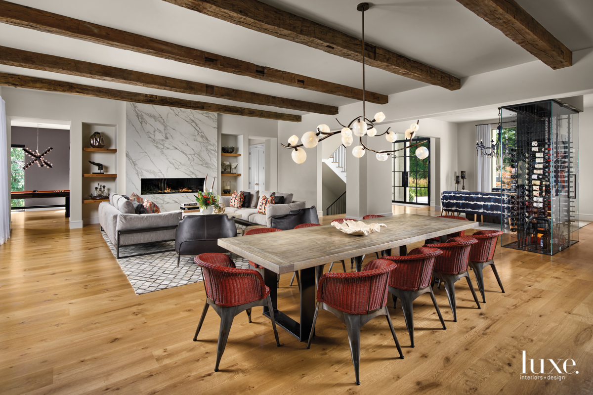 Clean Lines, Cool Textures Are A Draw For This Denver Home | Luxe ...