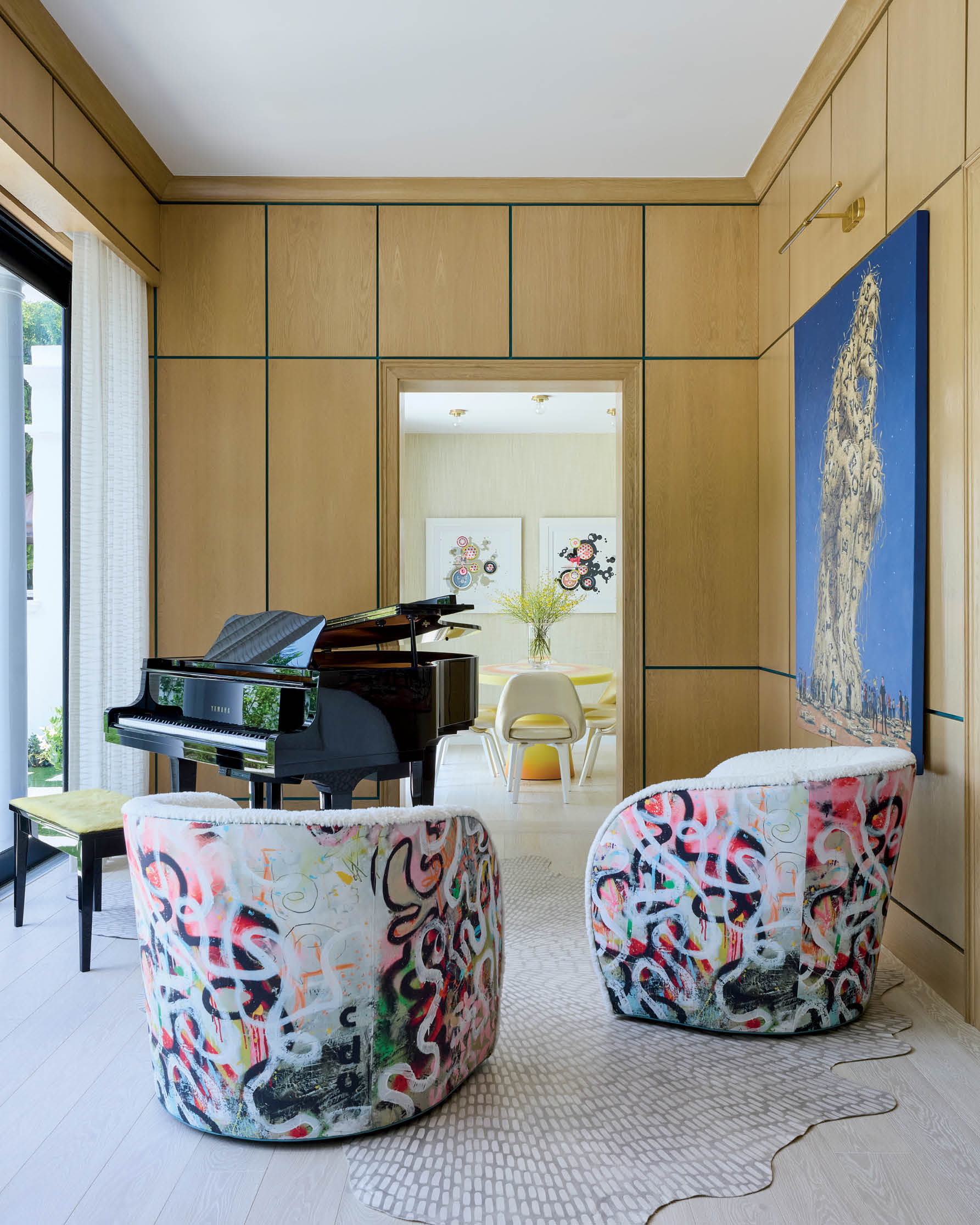 This Palm Beach Home Channels Regency Style With Retro Flair | Luxe ...