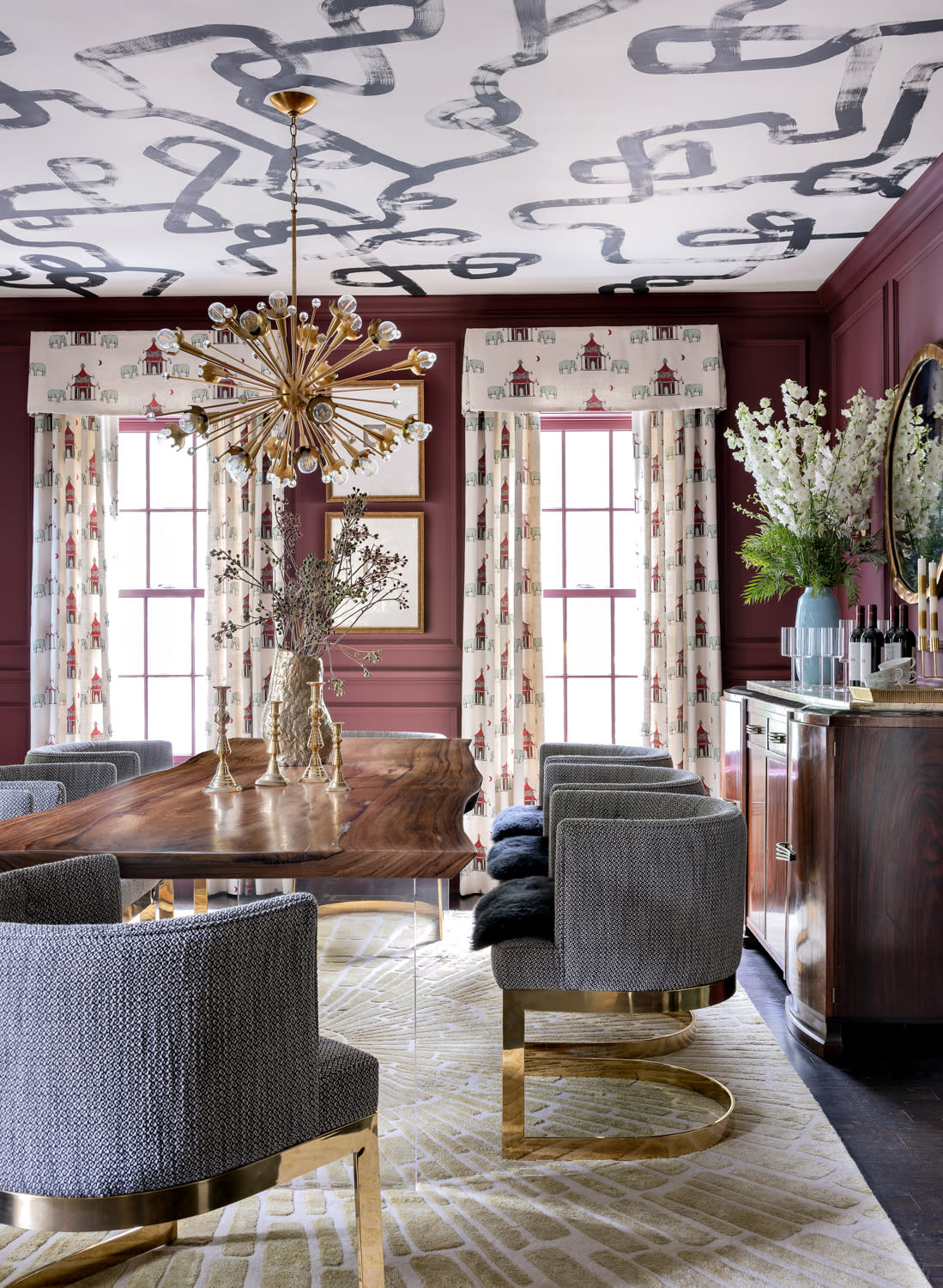 14 Rooms With Colorful, Bold Designs That Wow | LUXE Interiors + Design