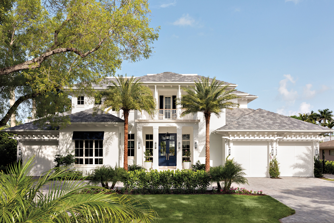 Nautical Charm + Cheery Hues Shape This Naples Retreat | LUXE Interiors ...