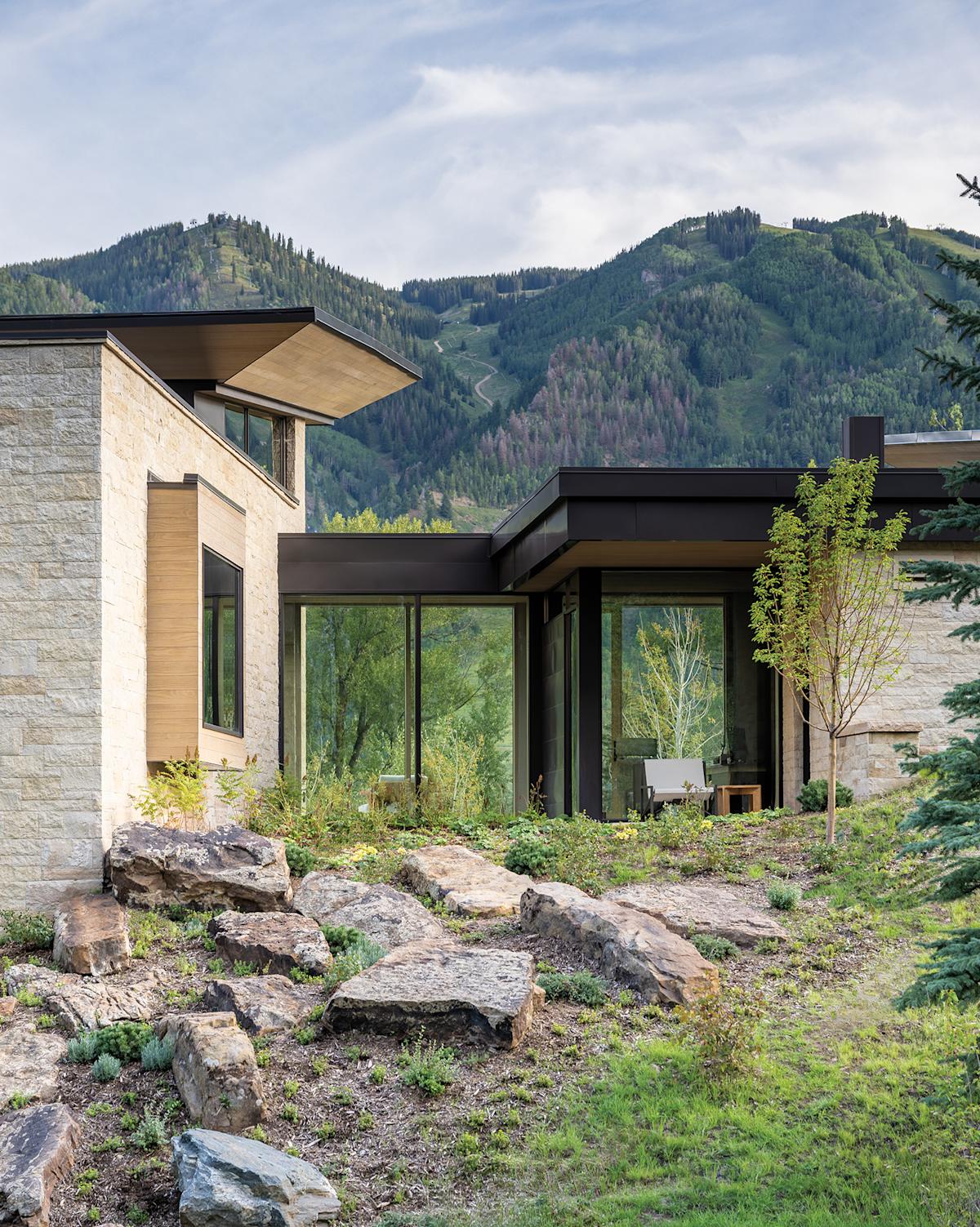 This Vacation Retreat In Aspen Is A Contemporary Oasis | LUXE Interiors ...