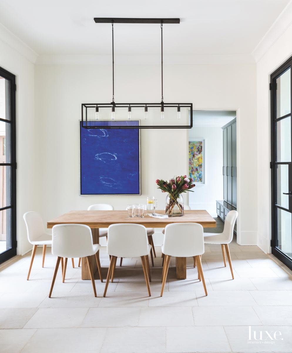 Classic Elements Meet Minimalist Moments In Texas | Luxe Interiors + Design