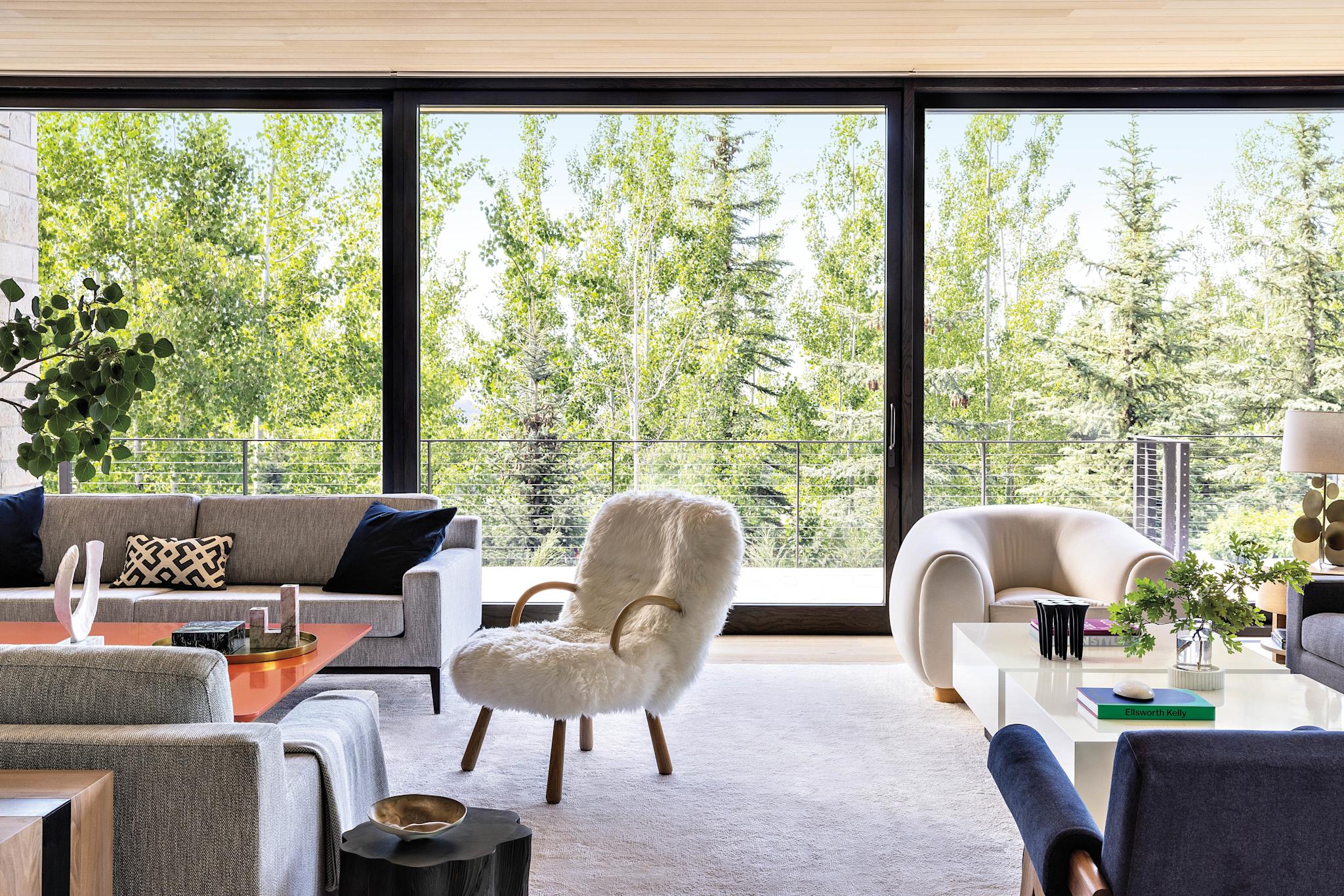 Escape To This Modern Mountain Retreat In Aspen | LUXE Interiors + Design