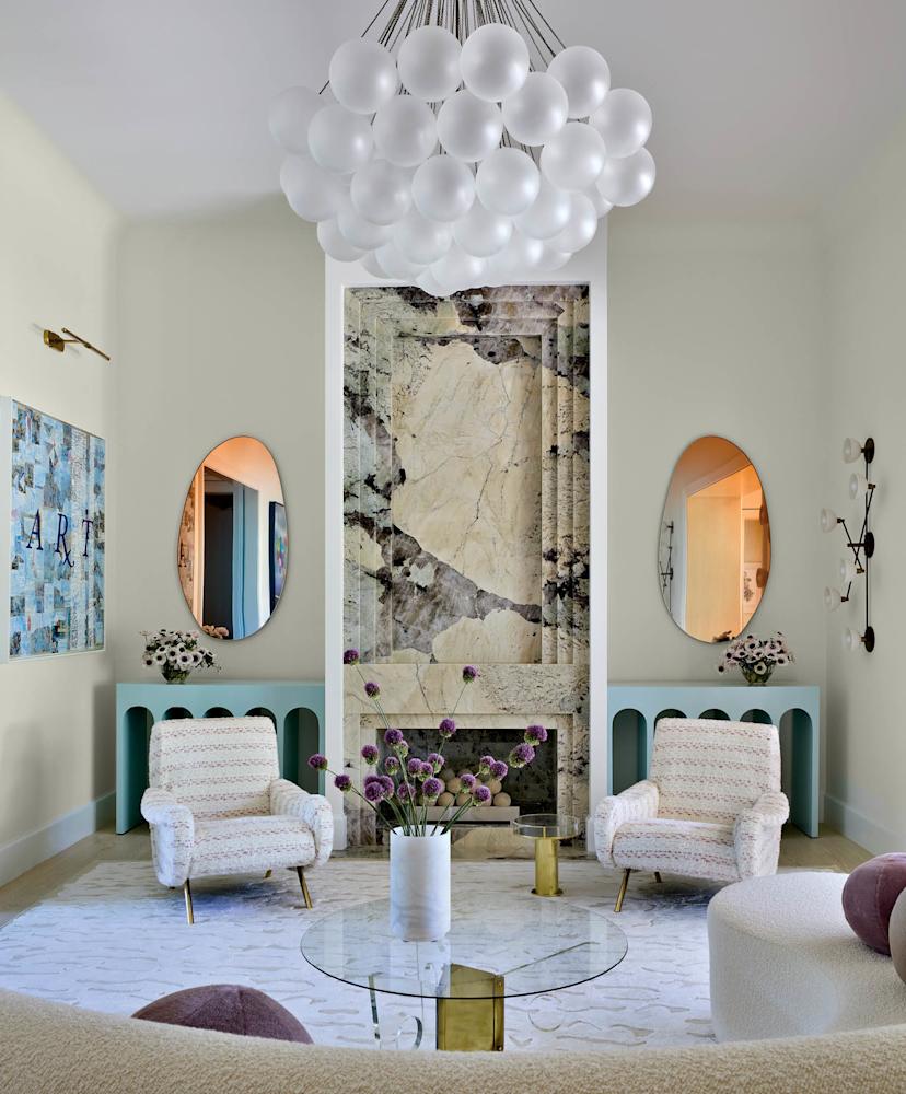 This Palm Beach Home Channels Regency Style With Retro Flair | Luxe ...