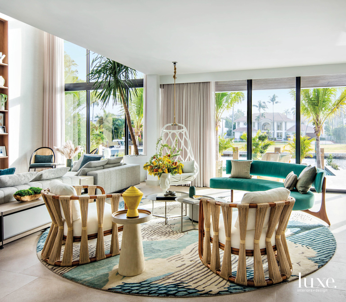 A Fort Lauderdale Home Shines With Modern Accents, Tropical Details And ...