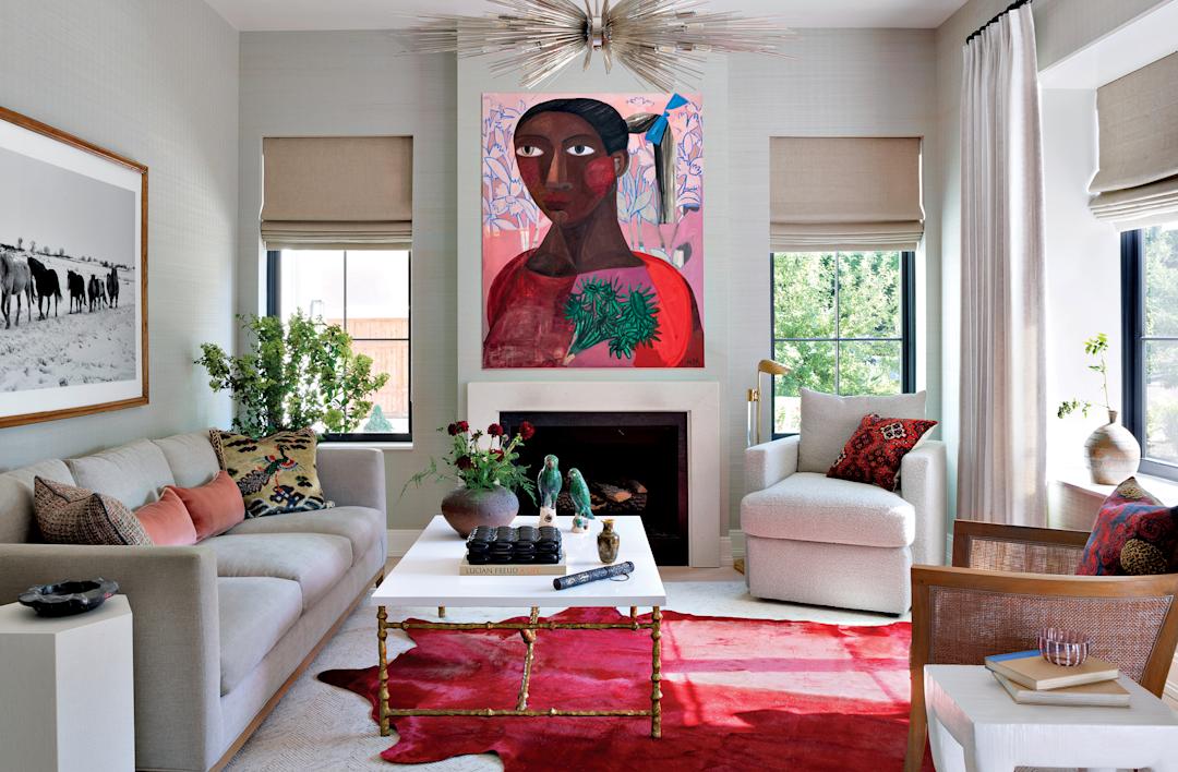Pops Of Color + Striking Art Refresh A Denver Dwelling | Luxe Interiors + Design