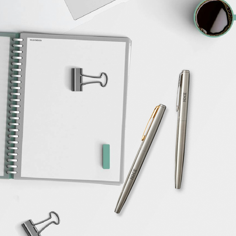 Parker Jotter Stainless Steel Fountain Pen | HelloPrint