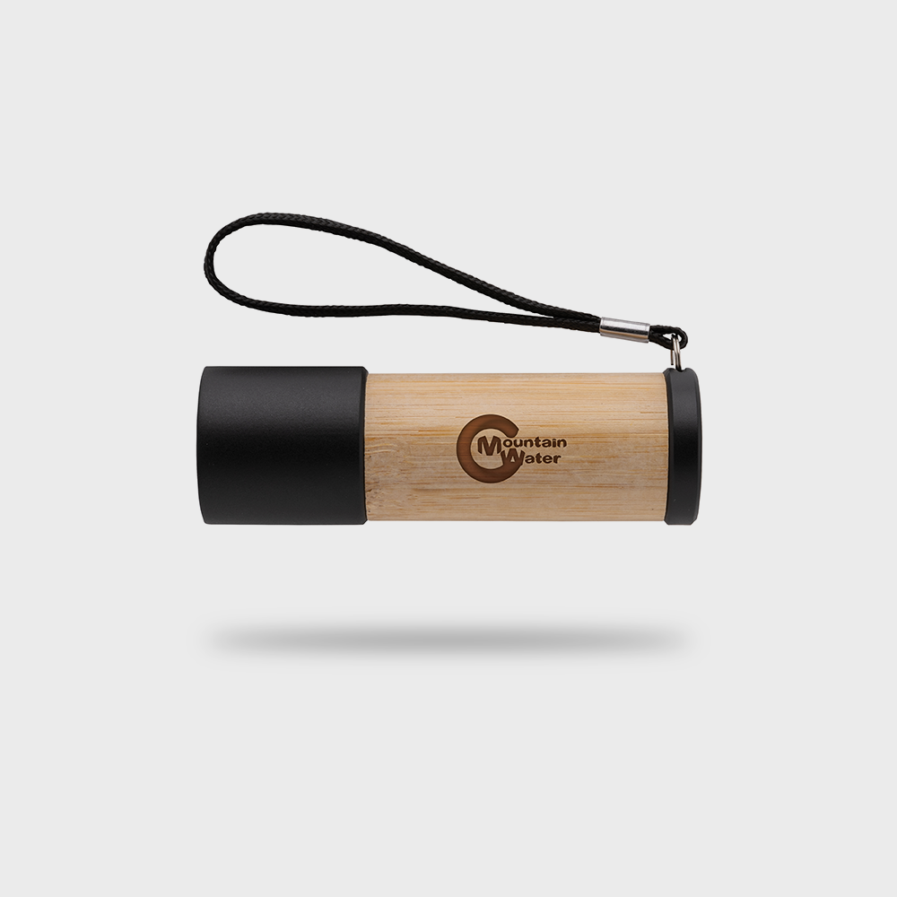 Bamboo and RCS Recycled Plastic Torch | HelloPrint