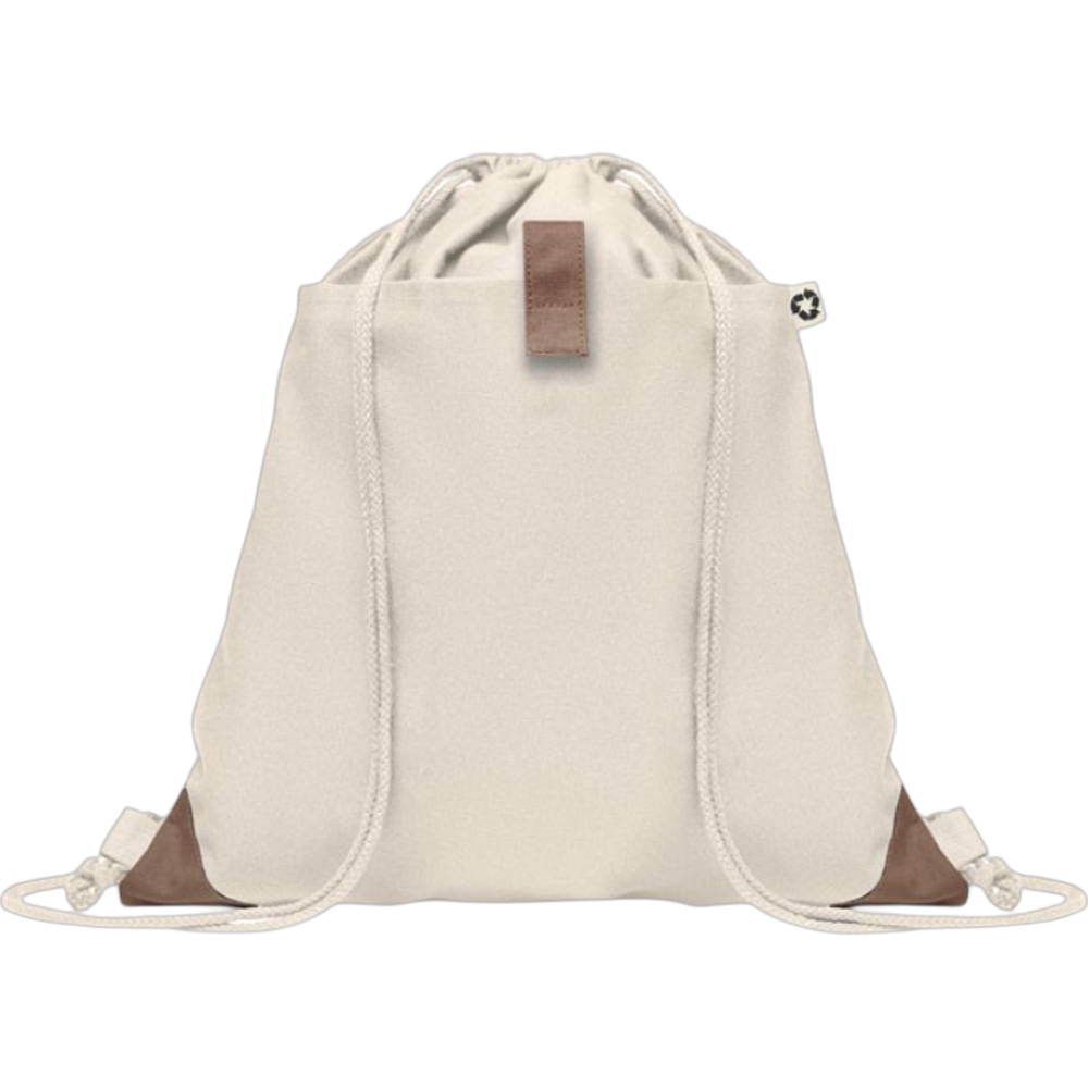 Recycled Cotton Drawstring Bag | HelloPrint
