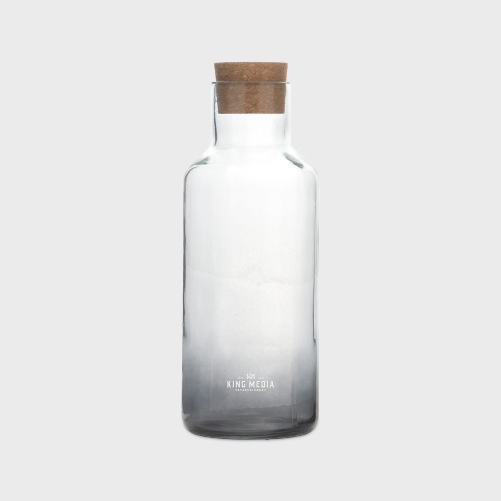 Carafe en verre fumé | HelloPrint