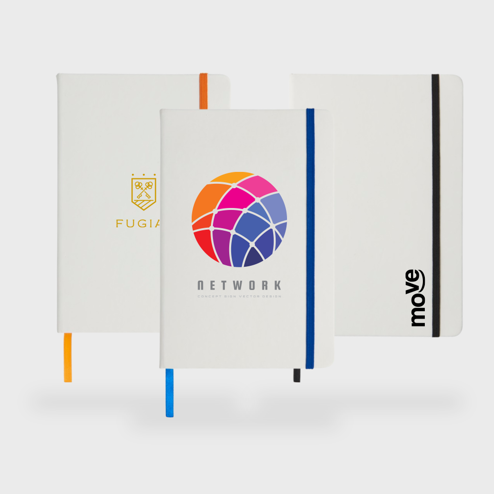 White A5 Notebook | HelloPrint