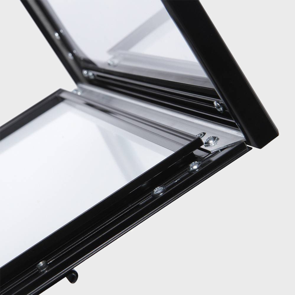Black Lockable Menu Stand | HelloPrint