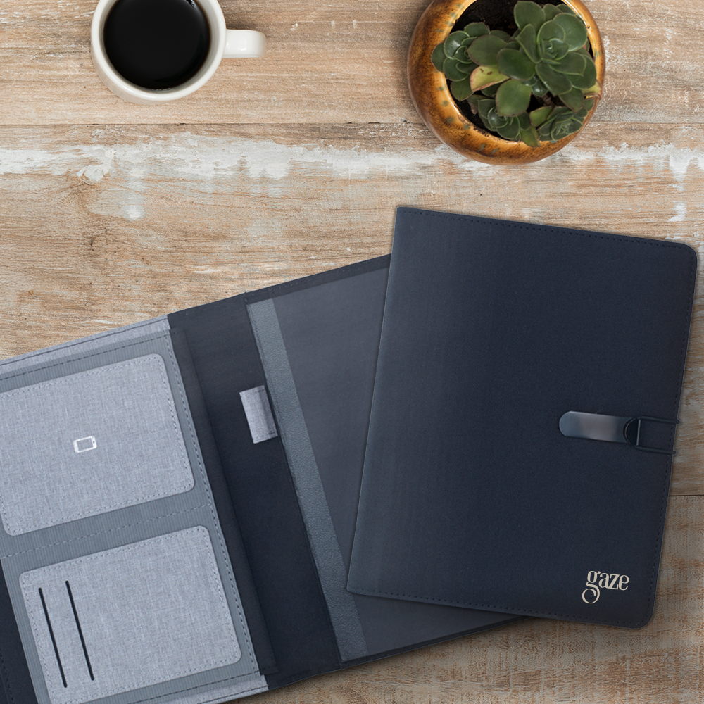 Quest Portfolio RCS RPET A5 Document Folder | HelloPrint