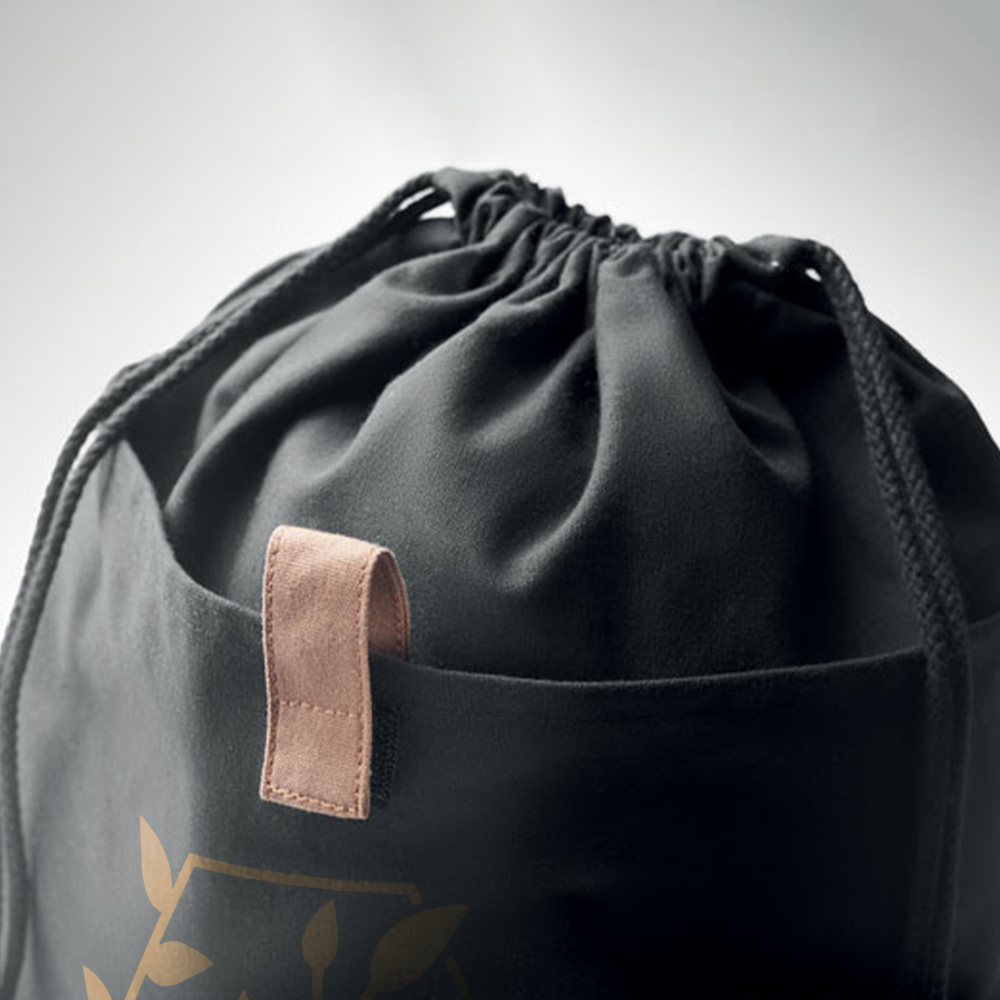 Recycled Cotton Drawstring Bag | HelloPrint