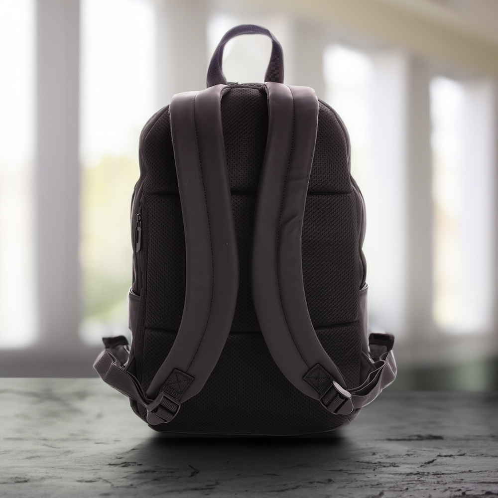 Smooth Pu Laptop Backpack | HelloPrint