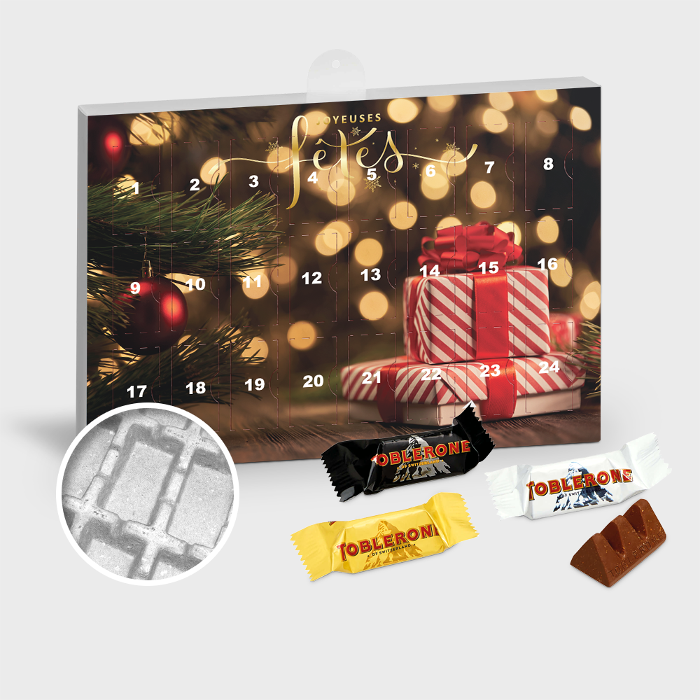 Calendrier de l'Avent Toblerone | HelloPrint