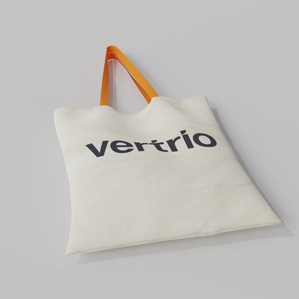Cotton Bag with Coloured Handles | HelloPrint