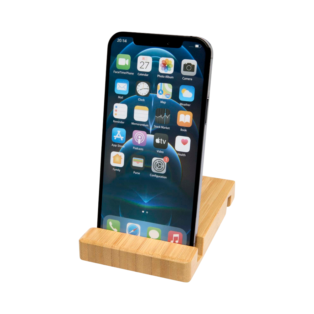 Bubup Bamboo Tablet and Phone Stand | HelloPrint
