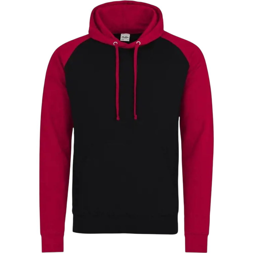 Just Hoods baseball hoodie | HelloPrint