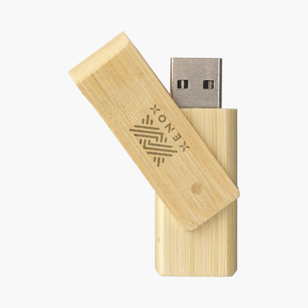Usb Waya bamboe | HelloPrint