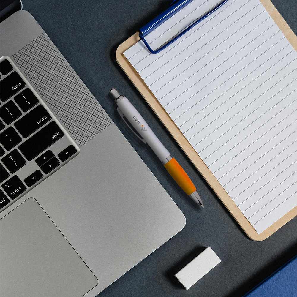 Athos transparant GRS Recycled Pen | HelloPrint