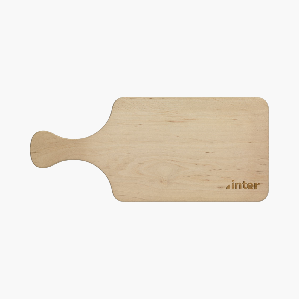 Tagliere in Legno di Ontano con Manico | HelloPrint