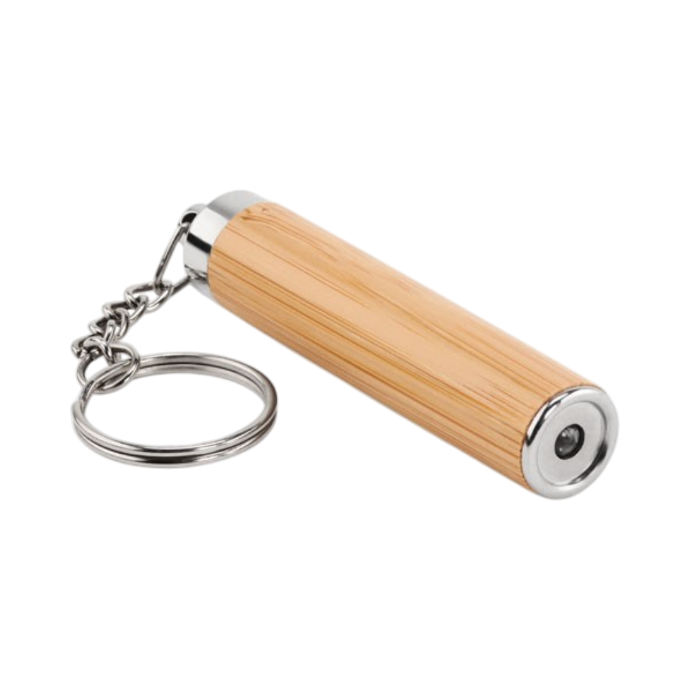 Mini Bamboo Torch Keyring | HelloPrint