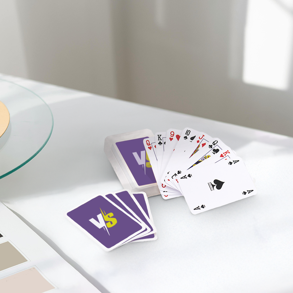 Playing Cards in Clear Plastic Case | HelloPrint