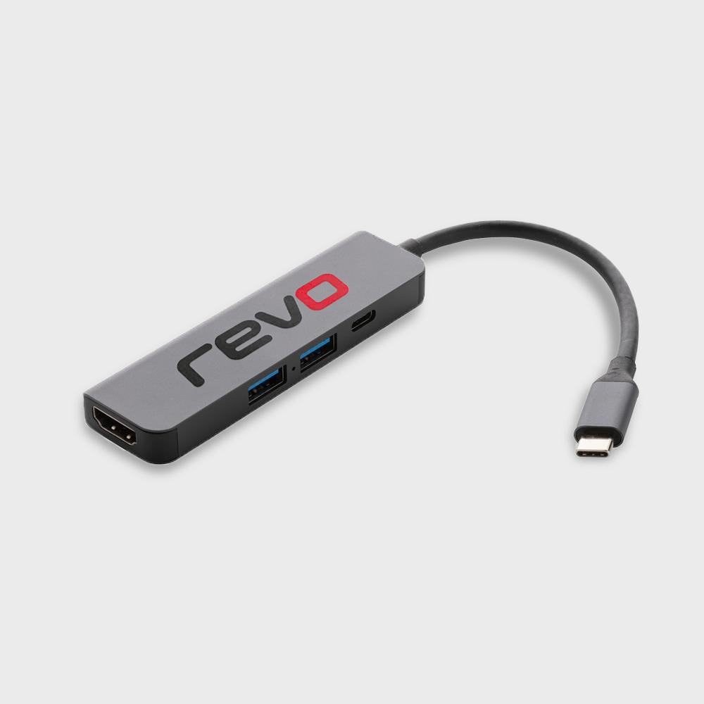 RCS Recycled Aluminium Hub with HDMI Input and HelloPrint