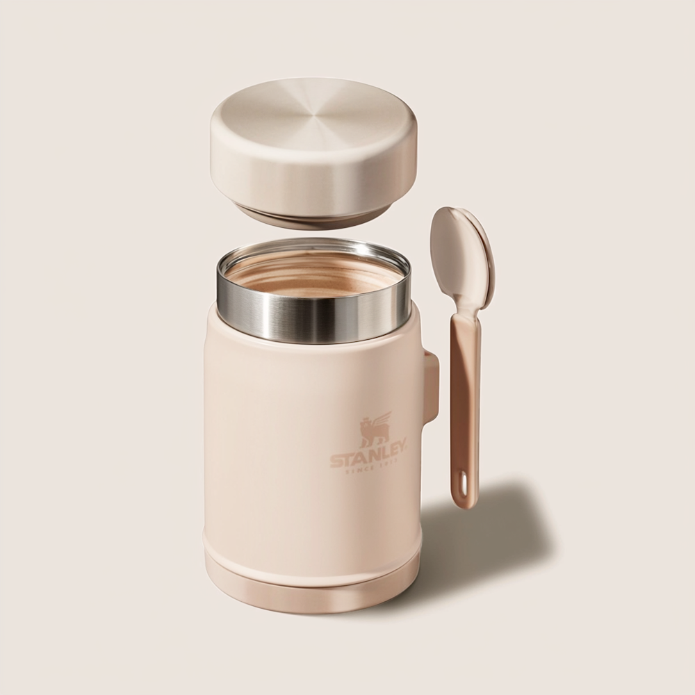 Stanley Recycled Stainless Steel Legendary Food Jar with Spork | HelloPrint