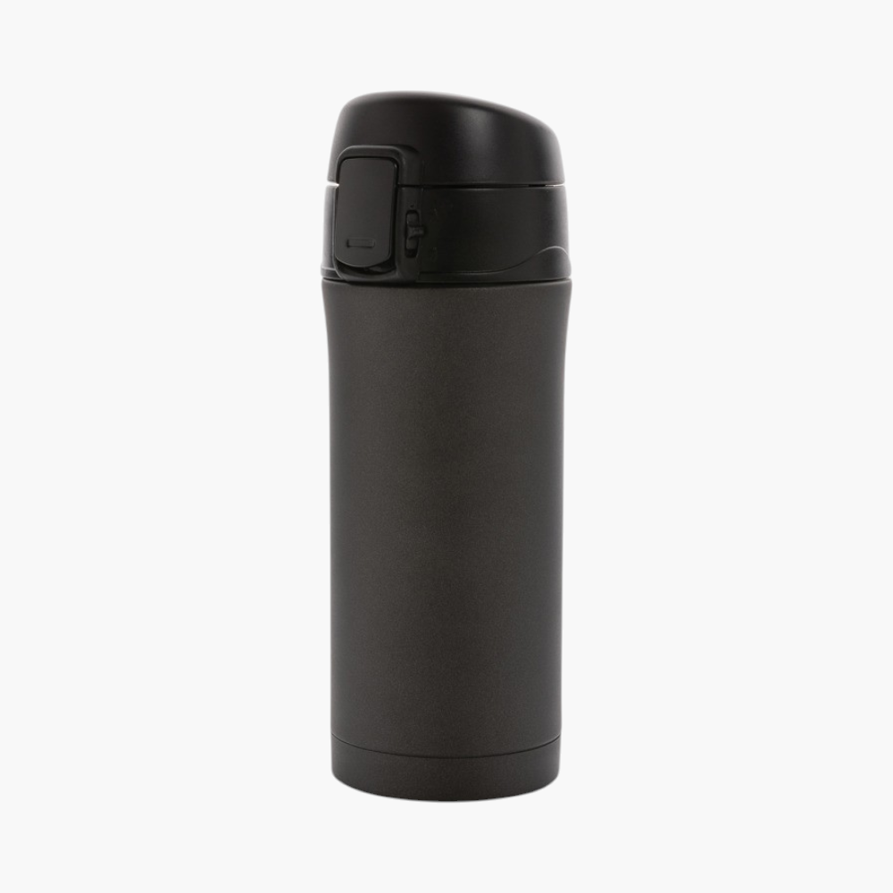 Metallic easy lock thermosbeker | HelloPrint