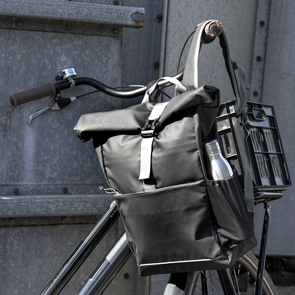 Aqua 15 Zoll GRS Wasserdichte Roll-Top Fahrradtasche | HelloPrint