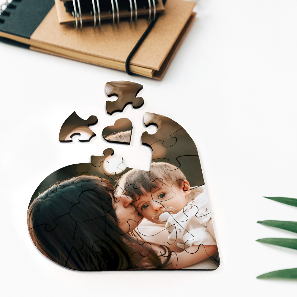 Heart-Shaped Jigsaw Puzzle | HelloPrint
