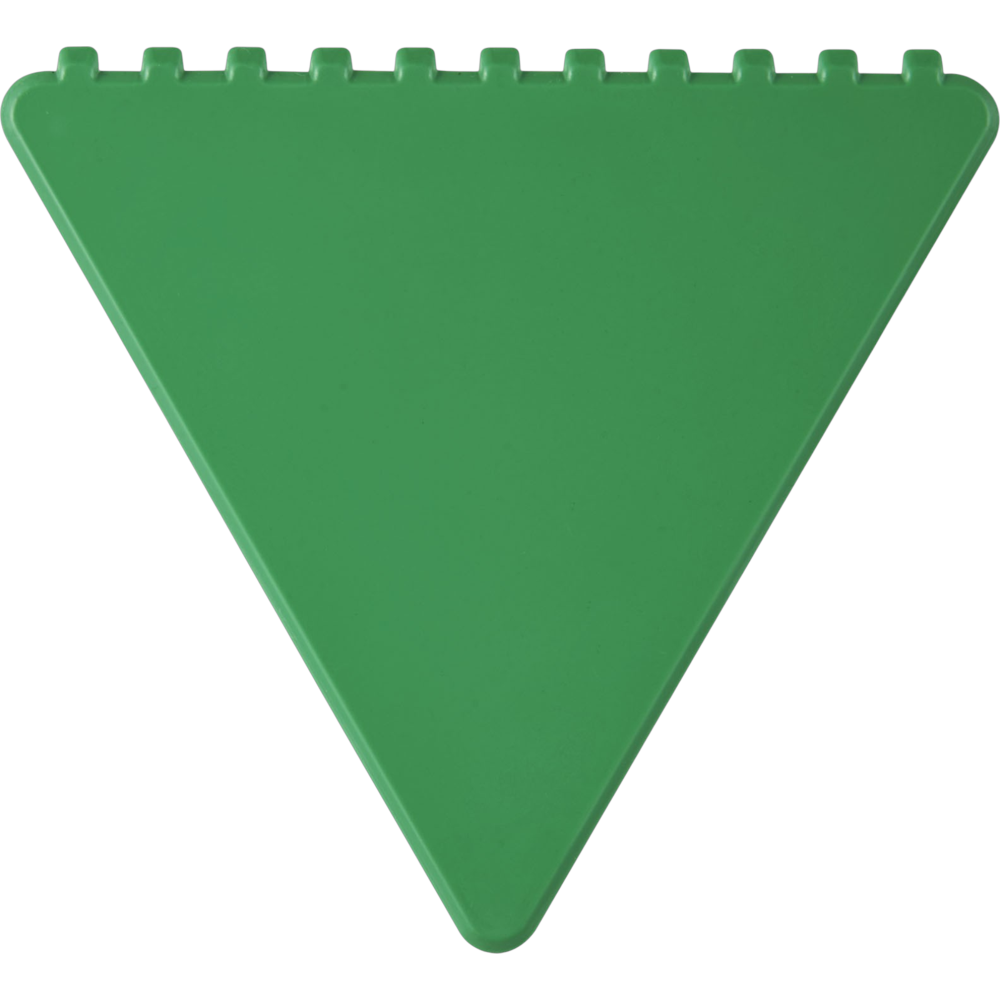 Raclette à glace triangulaire en plastique recyclé | HelloPrint