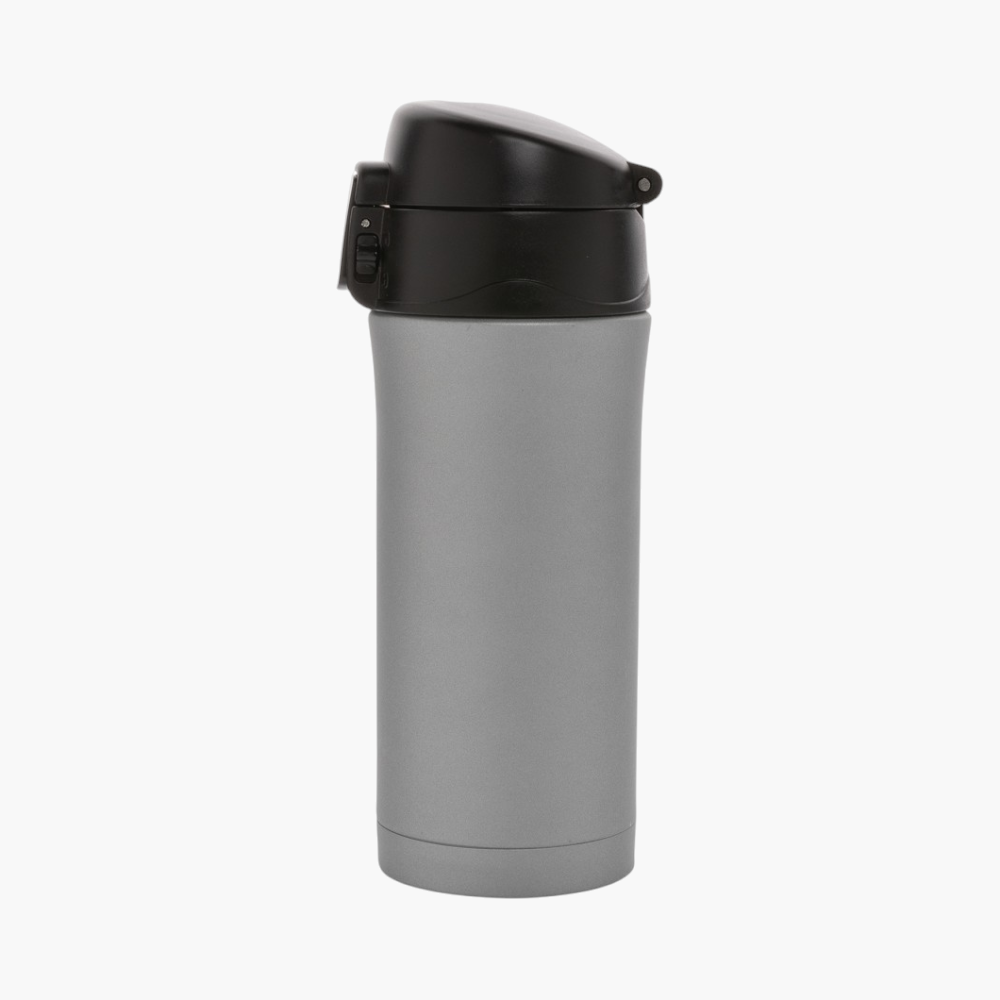 Metallic easy lock thermosbeker | HelloPrint