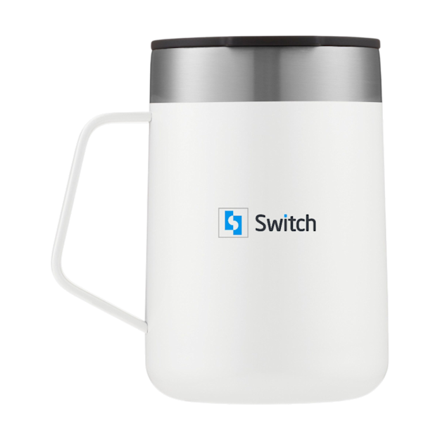 Mug de bureau en acier inoxydable Contigo | HelloPrint