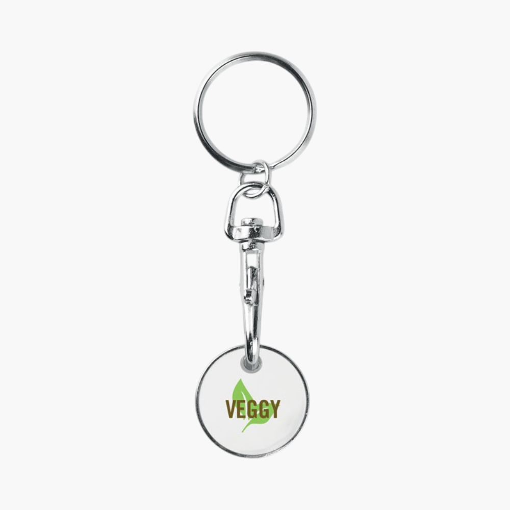 TOKENRING Key Ring Trolley Token | HelloPrint