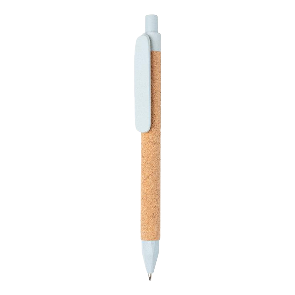 Recycled Wheat Straw Fibre and Cork Pen | HelloPrint