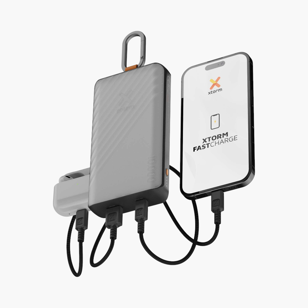 Xtorm XG2S101 Go2 Solar Power Bank with Light | HelloPrint