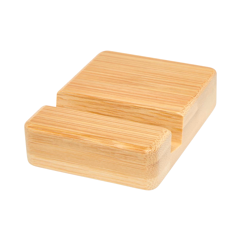 Support pour téléphone en bambou Ebla | HelloPrint