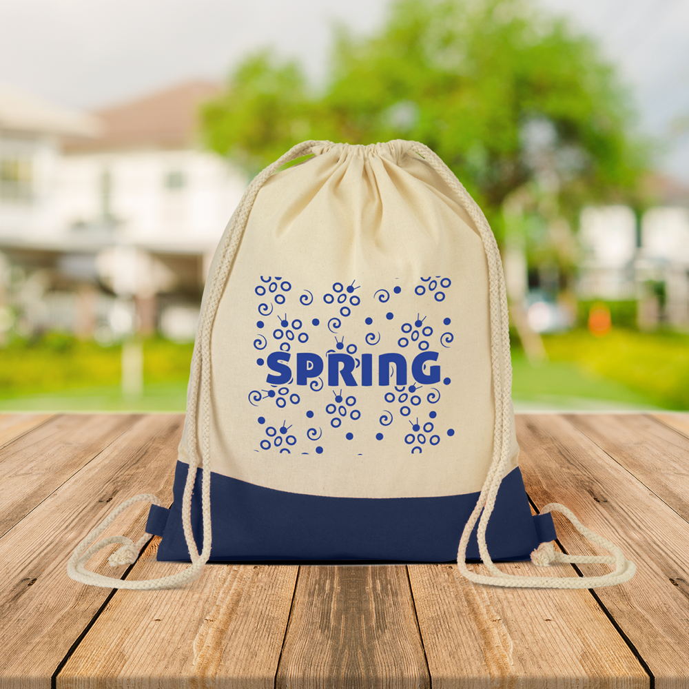 Cotton 125 g/m² Drawstring Bag | HelloPrint