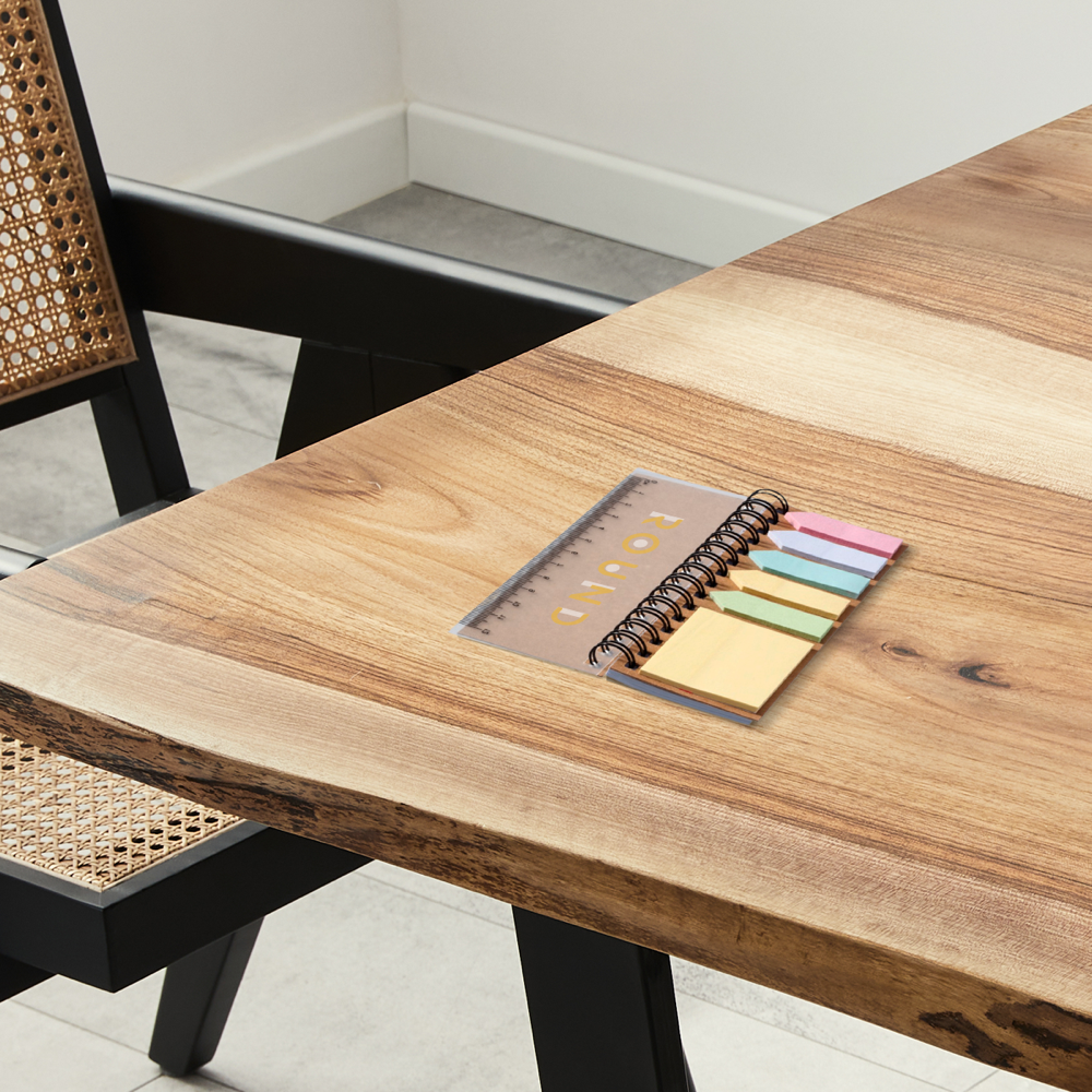 Quaderno Spinner con Post-its | HelloPrint