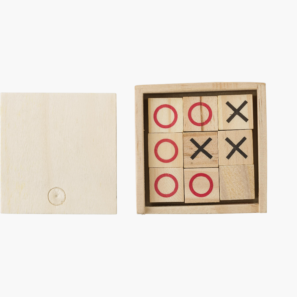 Jeu de morpion en bois | HelloPrint