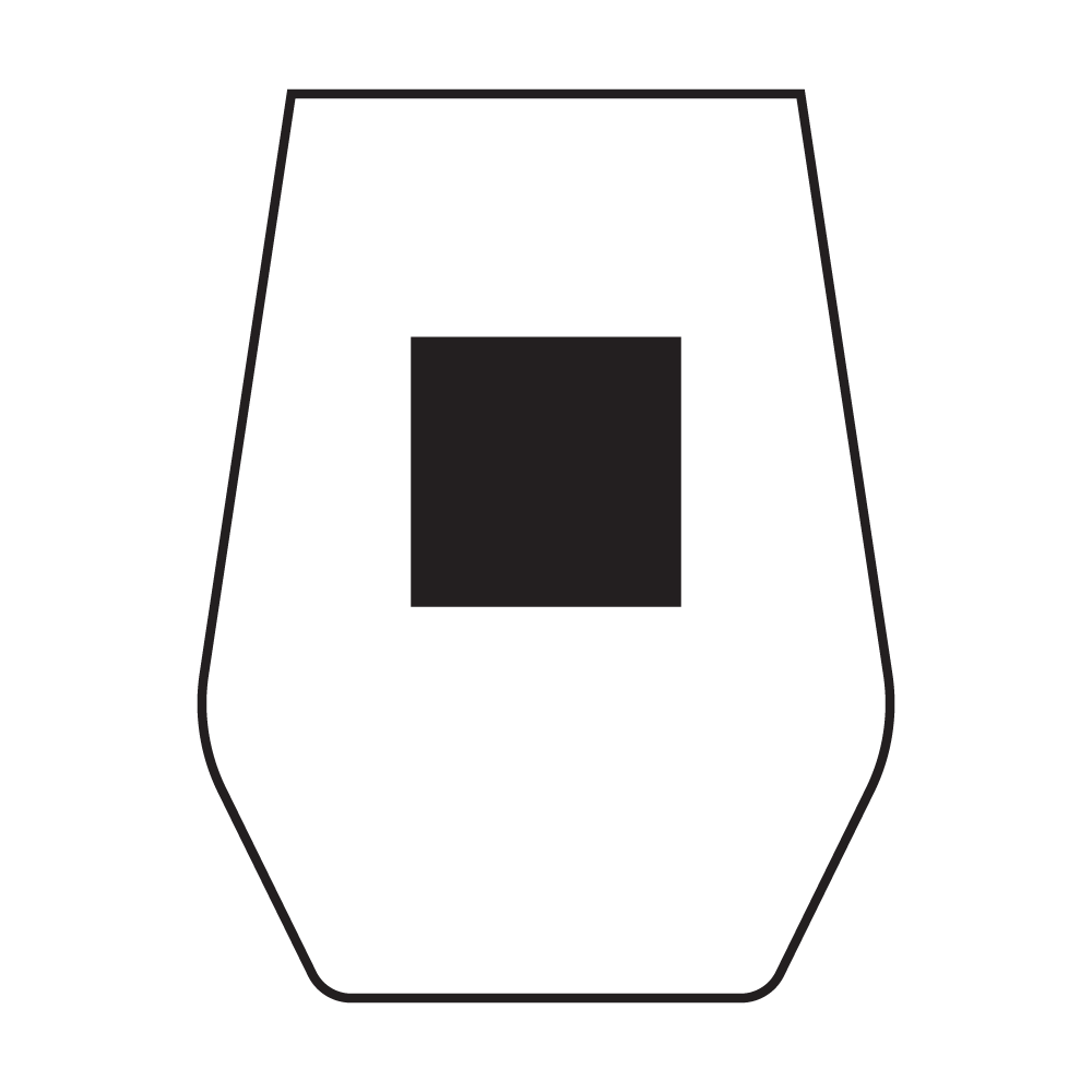 Loire waterglas 400 ml | HelloPrint