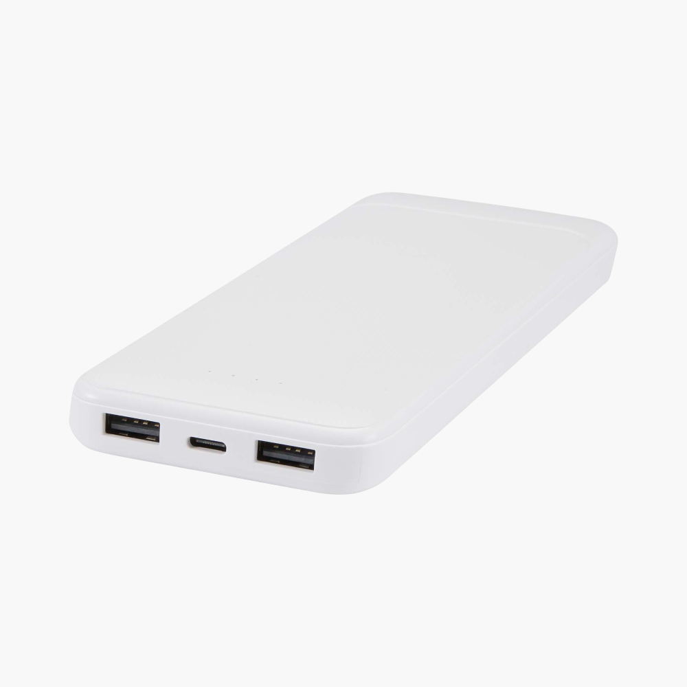 Adhil 10.000 mAh RCS Recycled Plastic Power Bank | HelloPrint