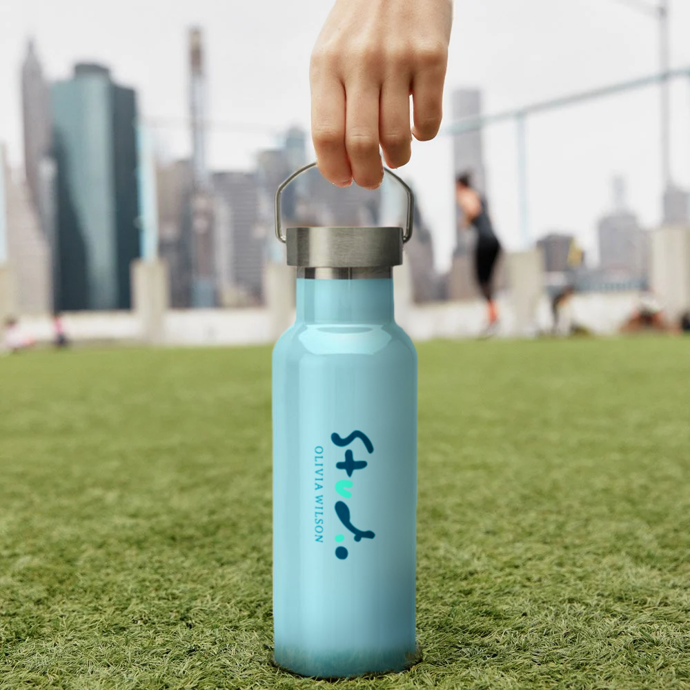 Bottiglia in Acciaio Inox Riciclato RCS 500 ml | HelloPrint