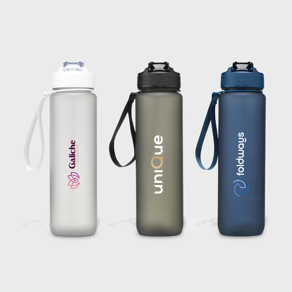 AquaSport GRS Recycled Water Bottle 1L | HelloPrint