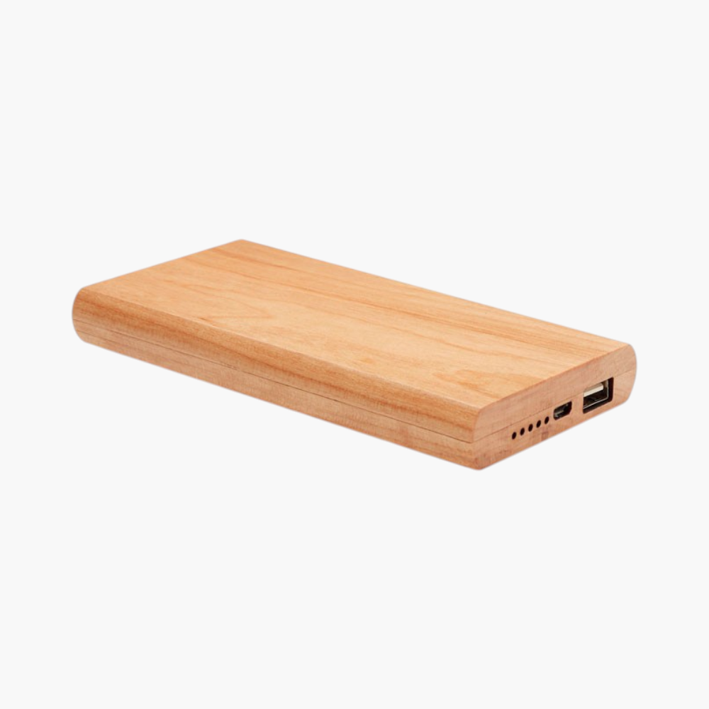 Bamboo Power Bank 4000mAh | HelloPrint
