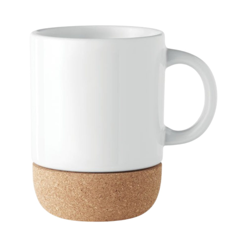 Keramikkopp med korkbotten | HelloPrint